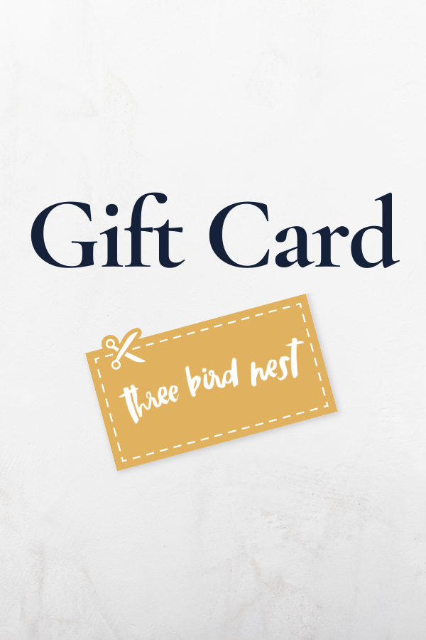 Three Bird Nest Gift Card